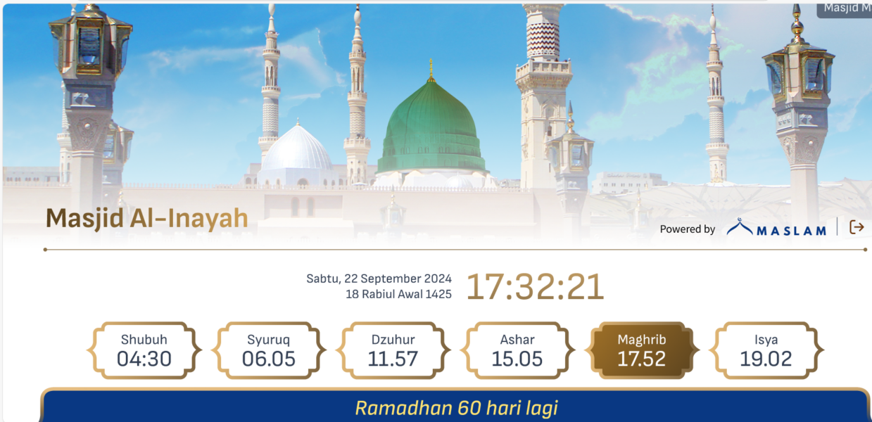 Digitalize Mosque with Maslam TV Apps - GITS.ID - Jasa Pembuatan ...